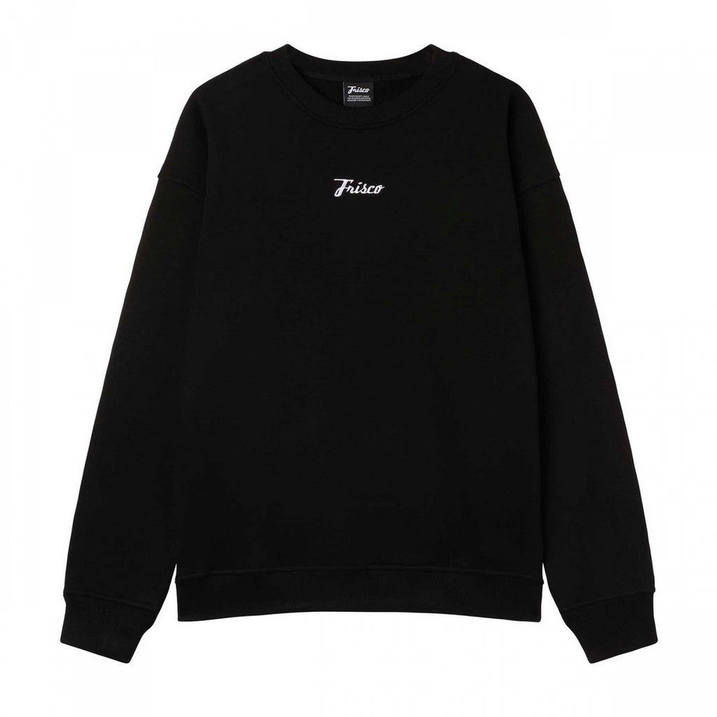 Frisco Felpa Giro Script Mini Logo Embroidery | Frisco Friscoshop